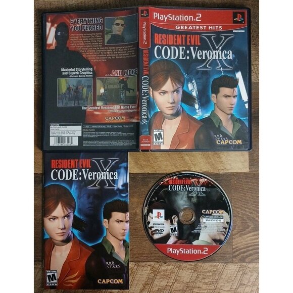 Video Games & Consoles | Resident Evil Code Veronica X Sony Playstation ...